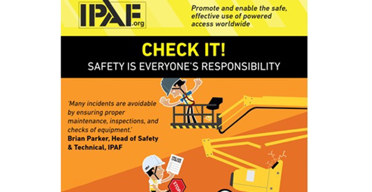 "Check It!": IPAF launches campaign to slash work-at-height fatalities ...