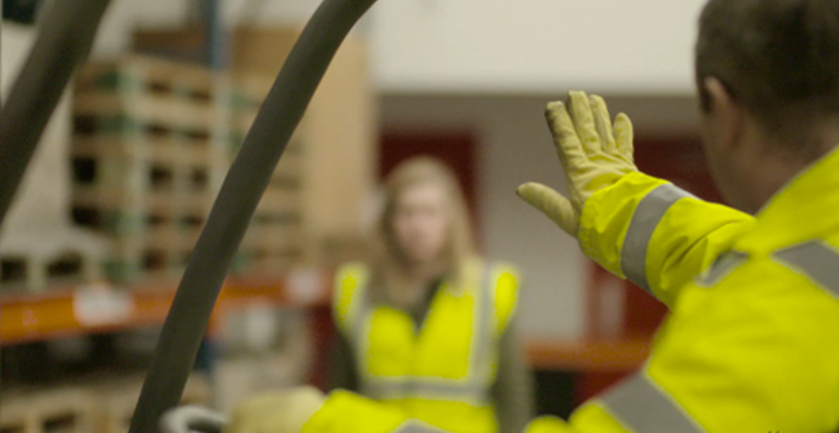Keeping people safe around material handling equipment at peak times ...
